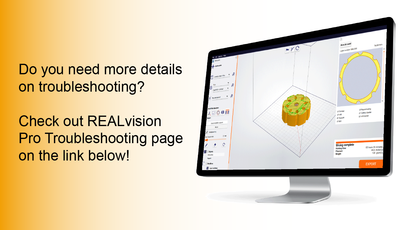 REALvision Online: The easy-to-use online 3d print slicer